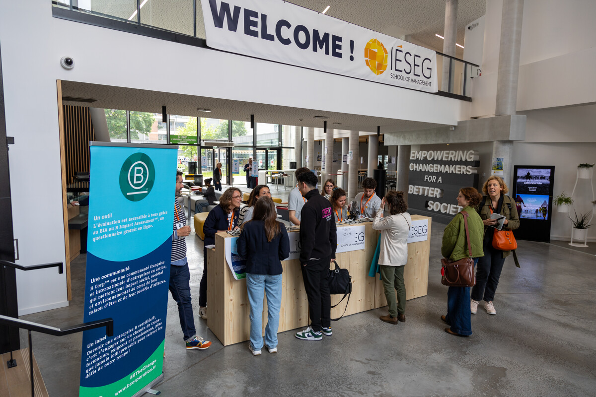 IÉSEG and B Lab France renew their partnership for three years