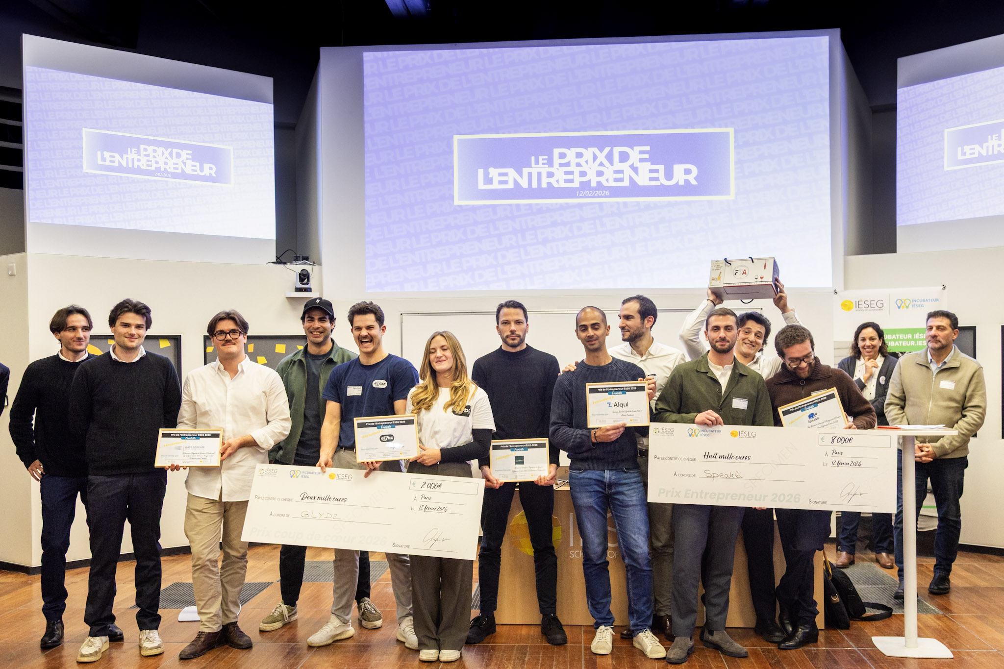 Speakli wins 2026 IÉSEG Entrepreneur of the Year Award - IÉSEG