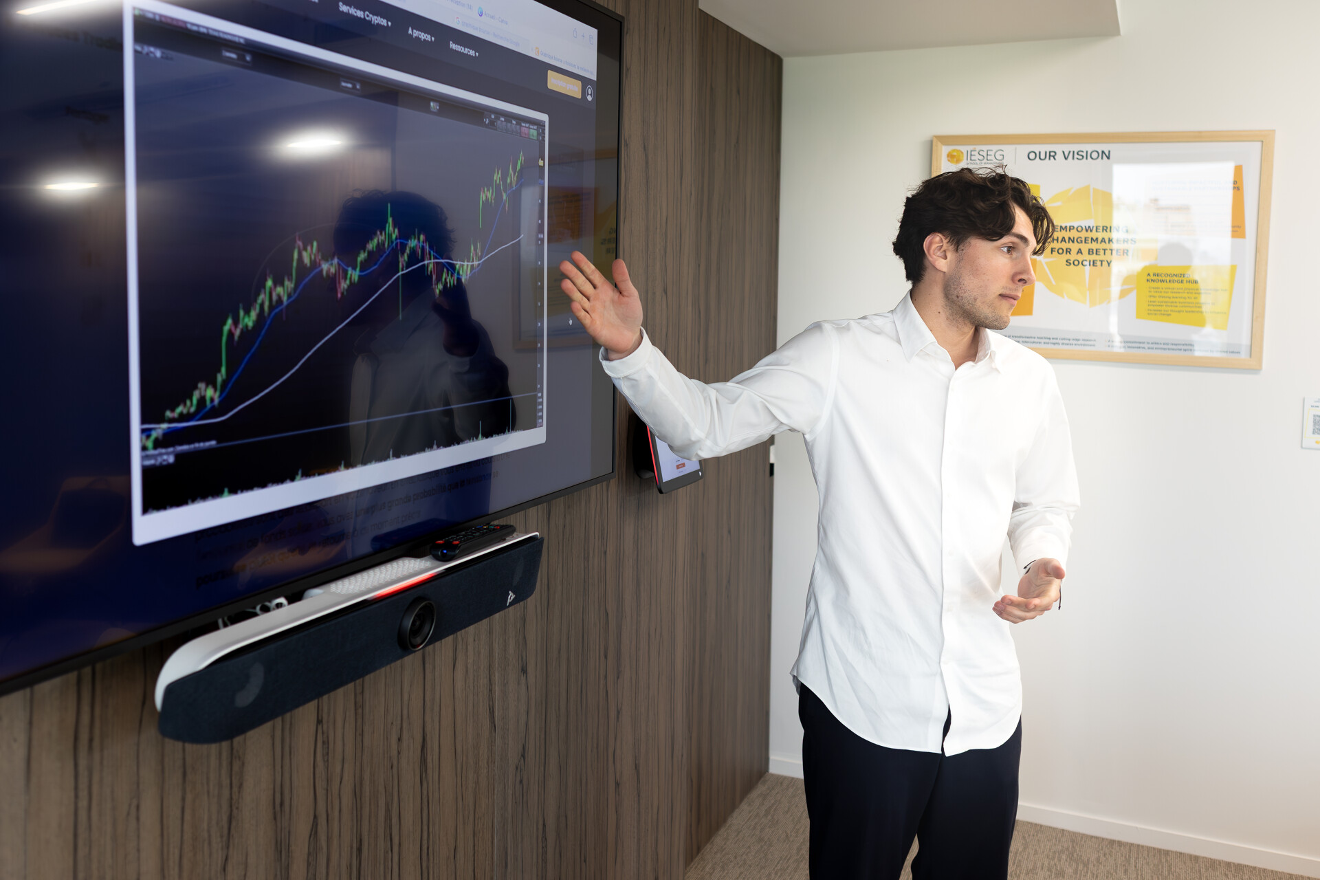 IÉSEG Finance offre une expérience de trading immervise aux étudiants